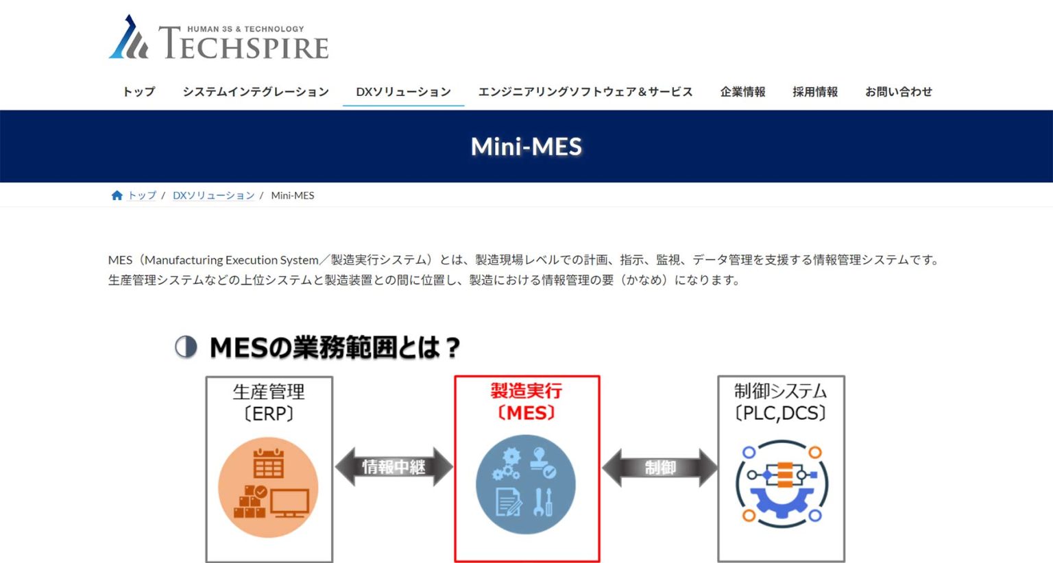 製造実行システム（MES）の比較13選。できることや違いは？ | アスピック｜SaaS比較・活用サイト