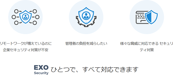 EXO Security｜エンドポイントセキュリティ（EDR）｜アスピック
