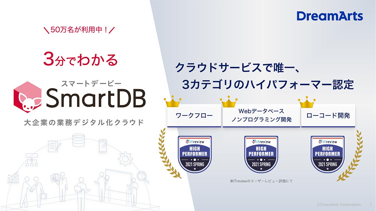 SmartDB｜ワークフローシステム｜アスピック