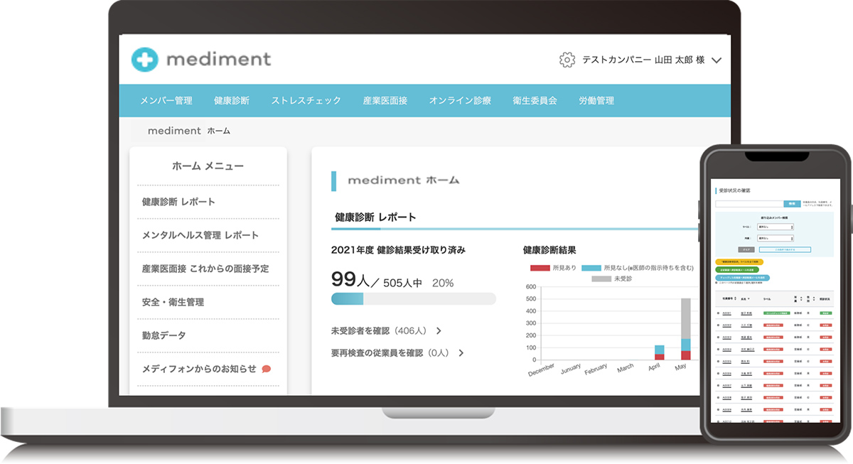 mediment ｜インタビュー掲載｜健康管理システム｜アスピック