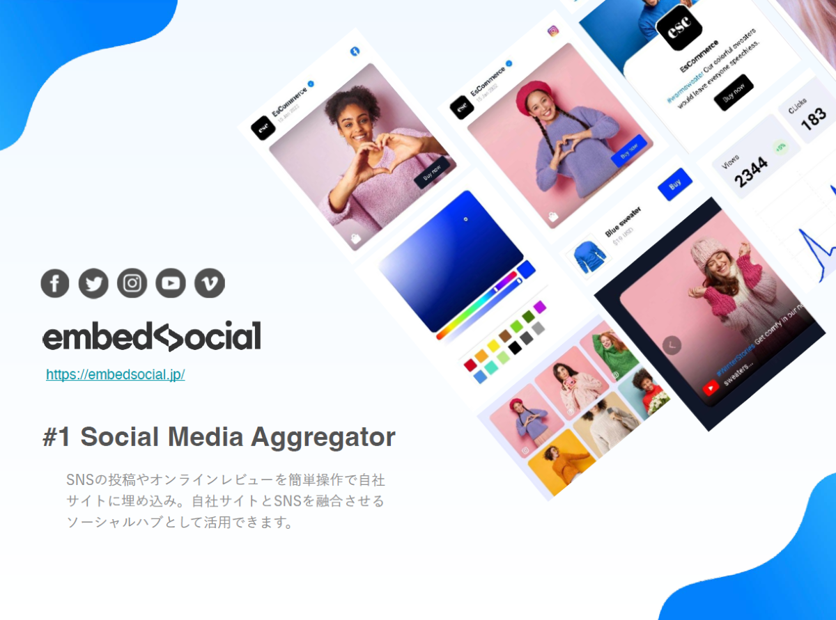 EmbedSocial｜｜アスピック