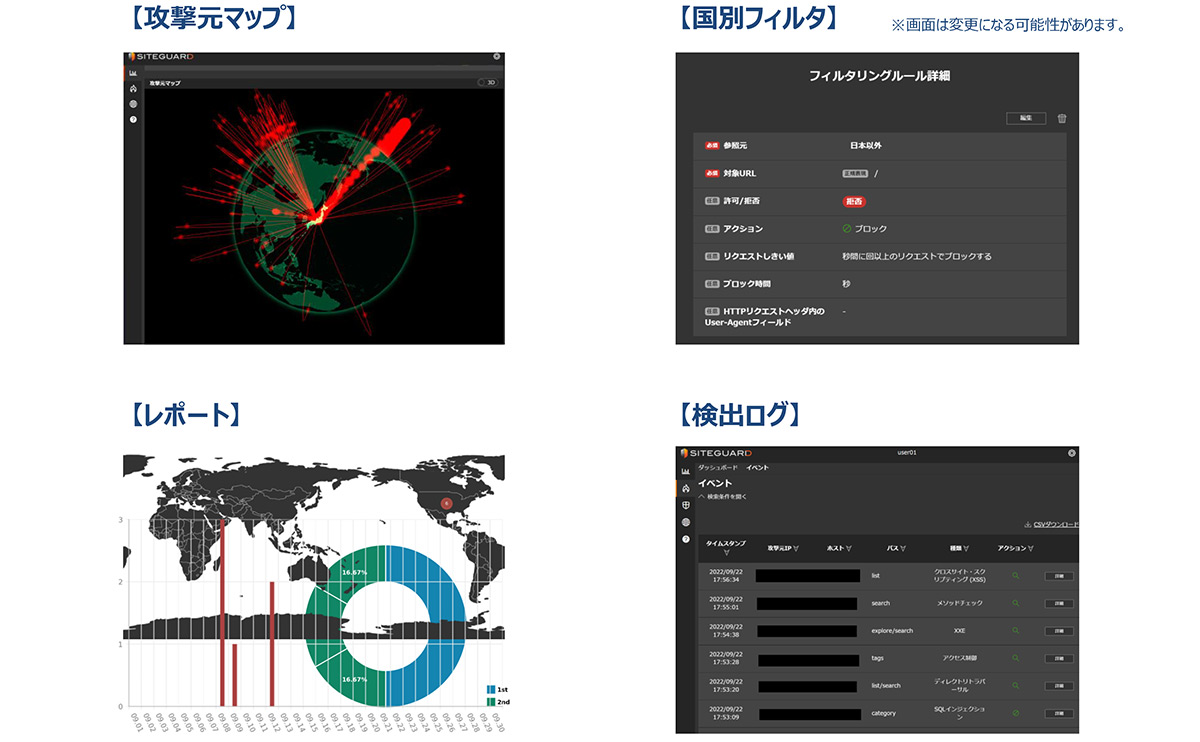 SiteGuard Cloud Edition｜WAF｜アスピック