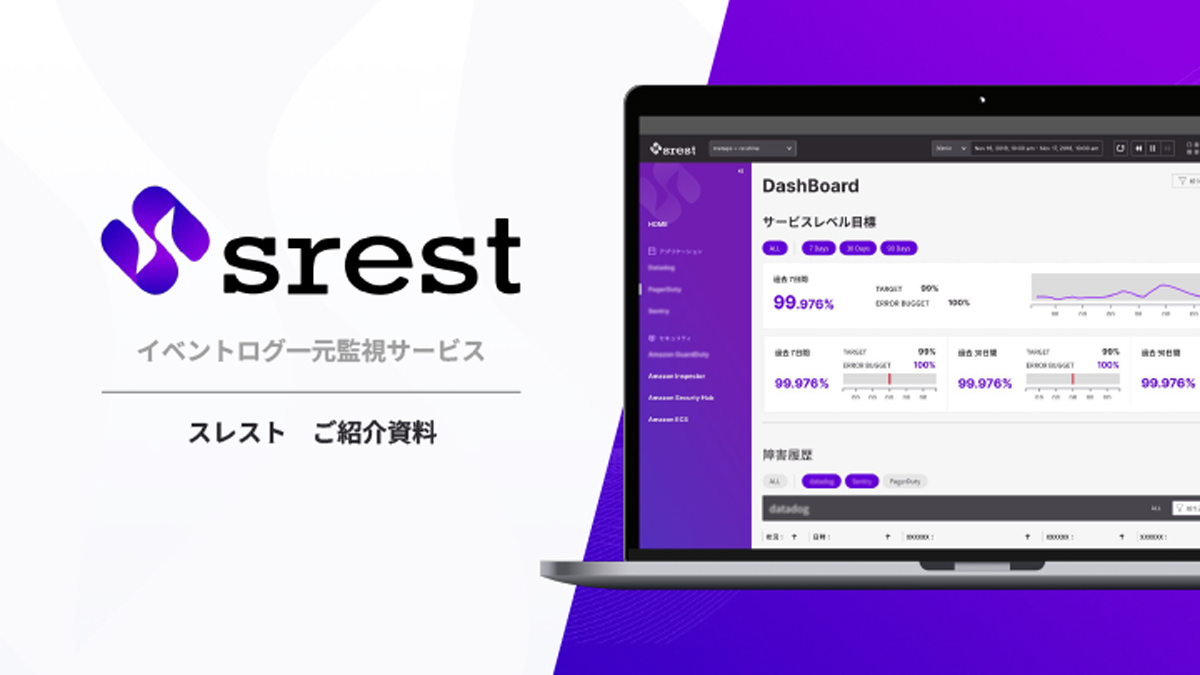 srest（スレスト）｜サーバー・ネットワーク監視｜アスピック
