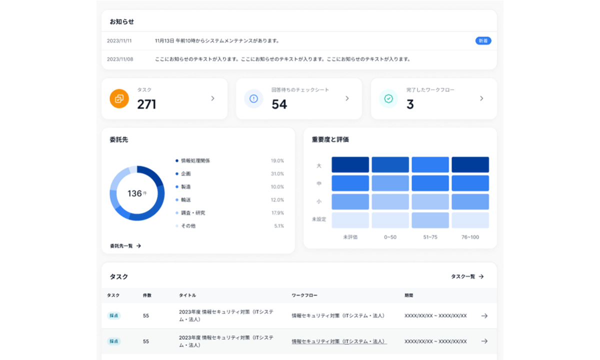 VendorTrustLink｜委託先管理サービス｜アスピック